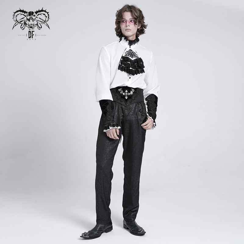 GE043 Hand-cranked floral gothic wristband – Devil Fashion Official