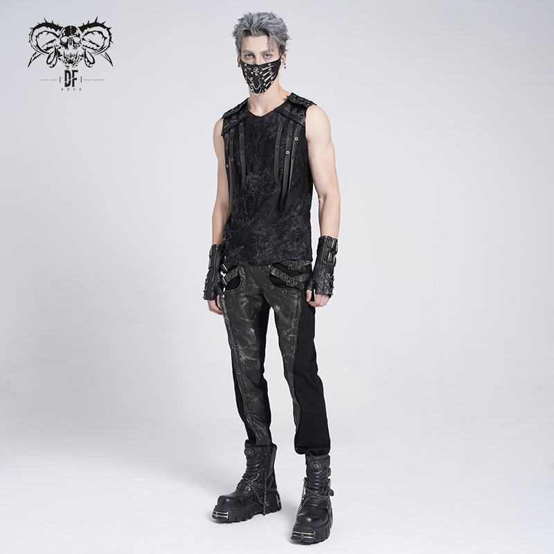 TT292 Irregular burnt raw edge punk T-shirt – Devil Fashion Official