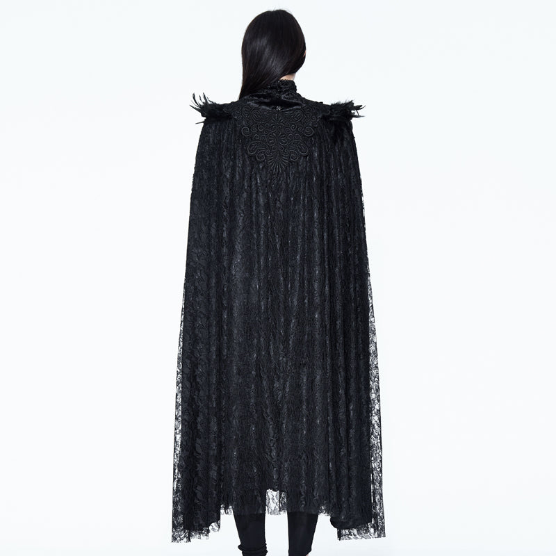 ECT007 Beaded Feather Neck Cloak – Devil Fashion Official